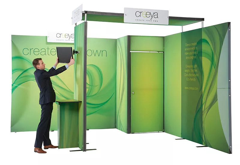 Zelfbouwstands: Expo Beursstand